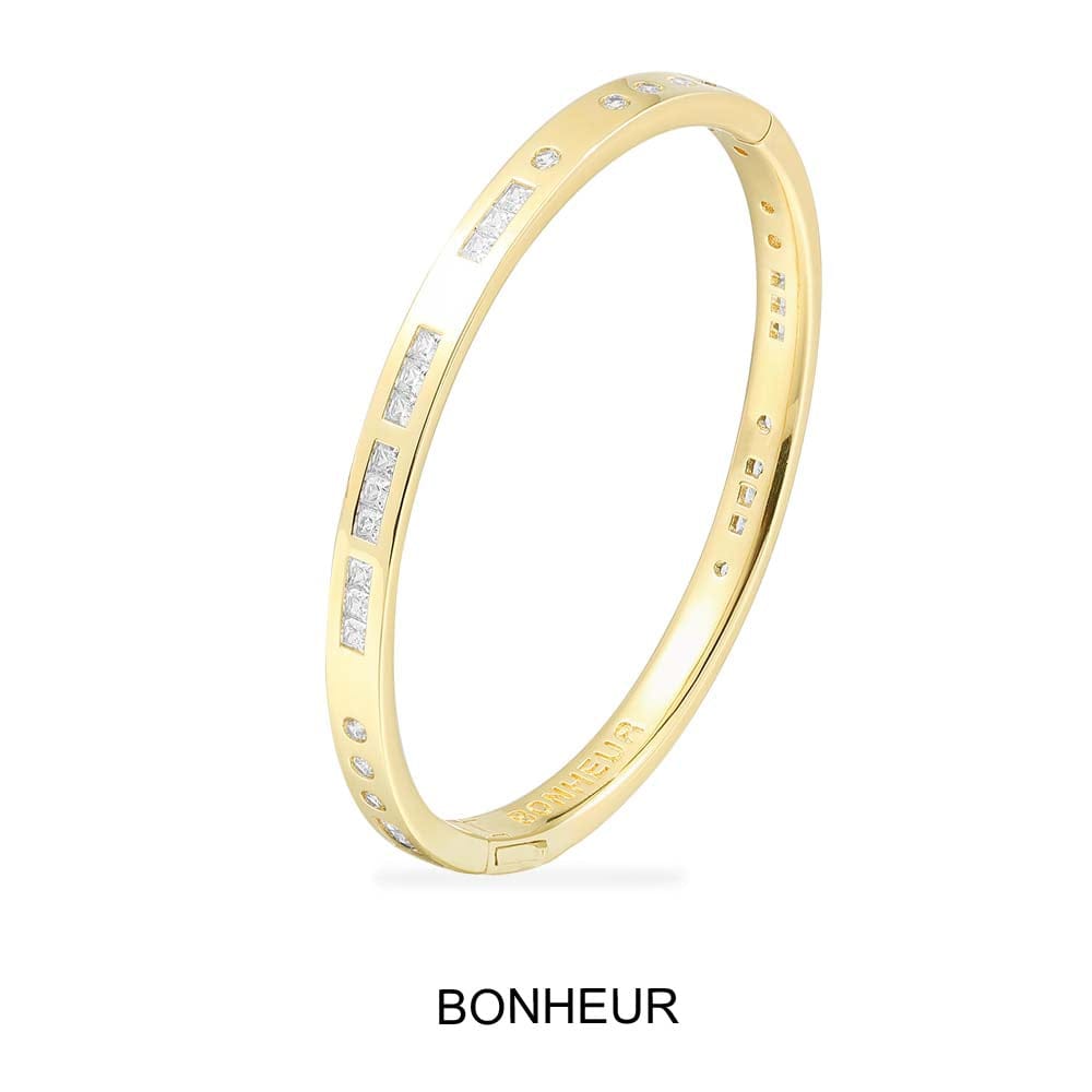 BONHEUR Morse Code Bangle | APM Monaco