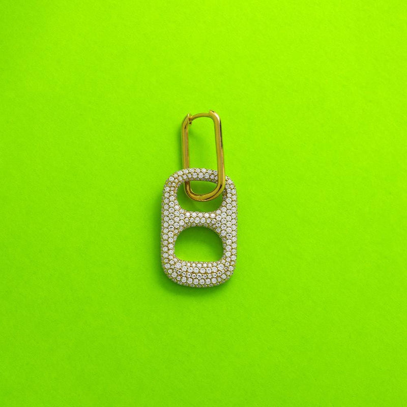 Soda Can Tab Earrings